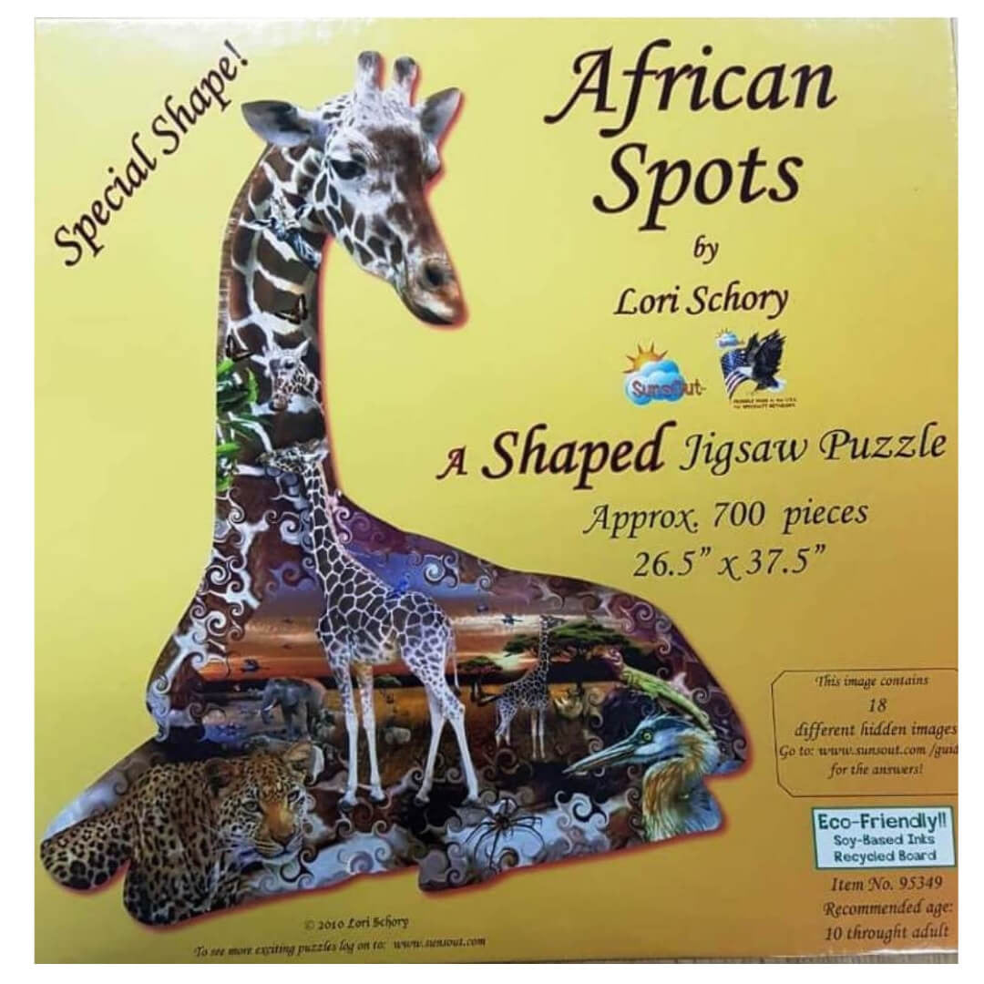 African Spots Rompecabezas 700 piezas – Gubetes